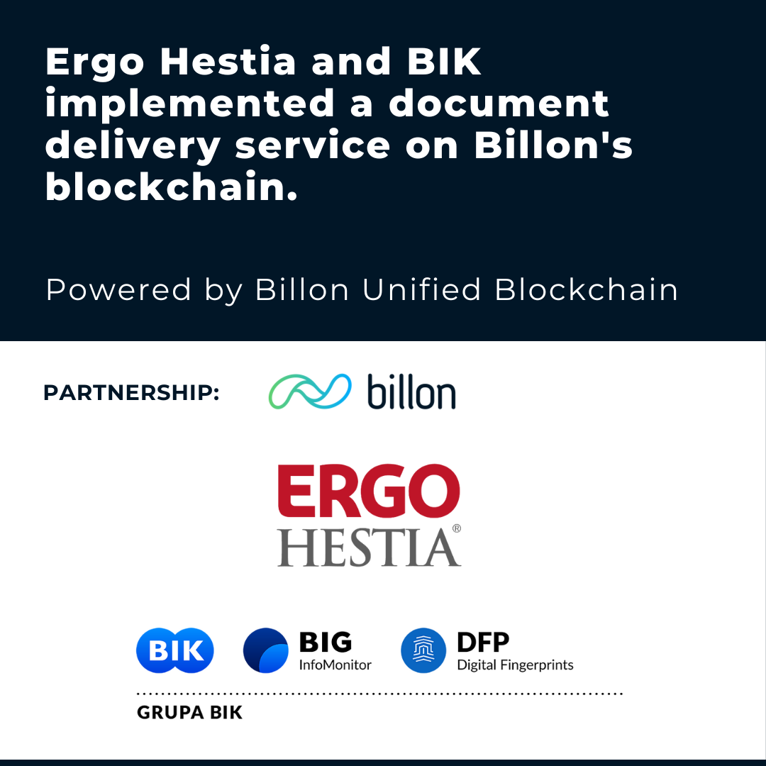 Billon's blockchain improves ERGO Hestia's customer service through ...